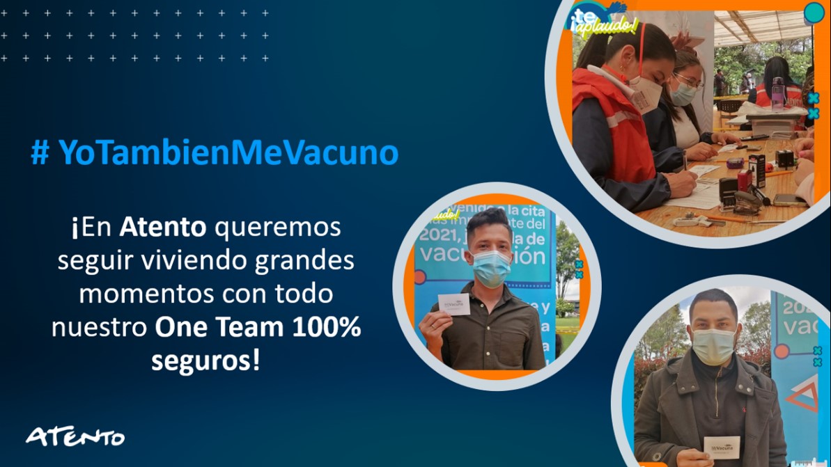 Atento Colombia #YoTambiénMeVacuno - Atento